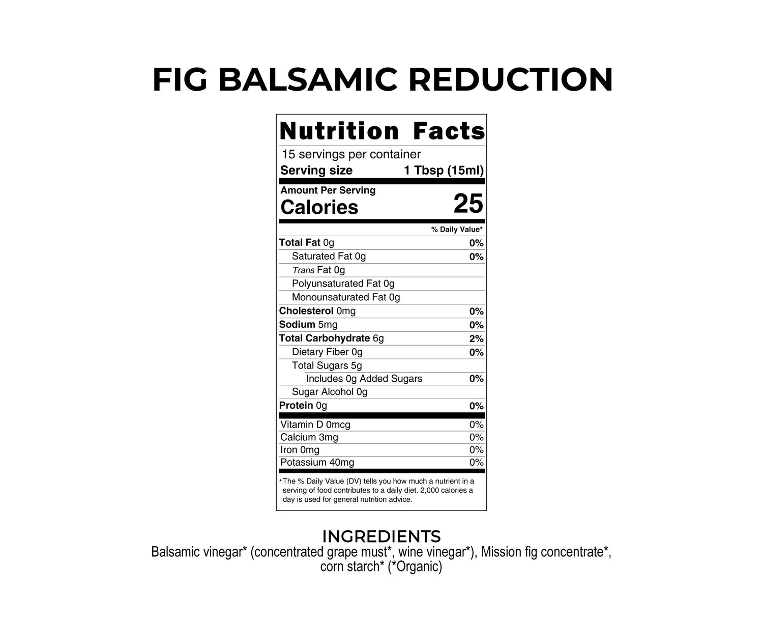 FIG BALSAMIC REDUCTION