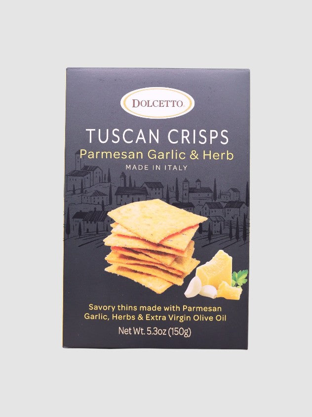 DOLCETTO TUSCAN CRISPS - PARMESAN GARLIC & HERB